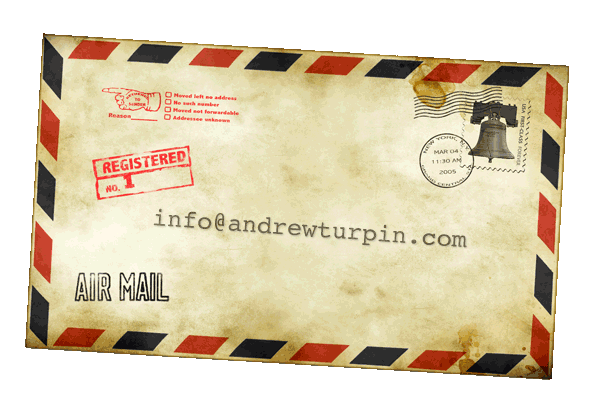 Contact - Andrew Turpin Thriller Author